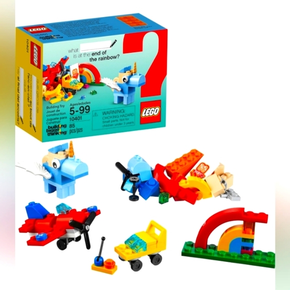 Lego | Toys | Lego Classic 401 Rainbow Fun Nib | Poshmark